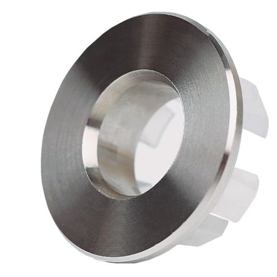 DIAEDGE Bathroom Sink Overflow Cap Kitchen Sink Hole Cover Stainless ...