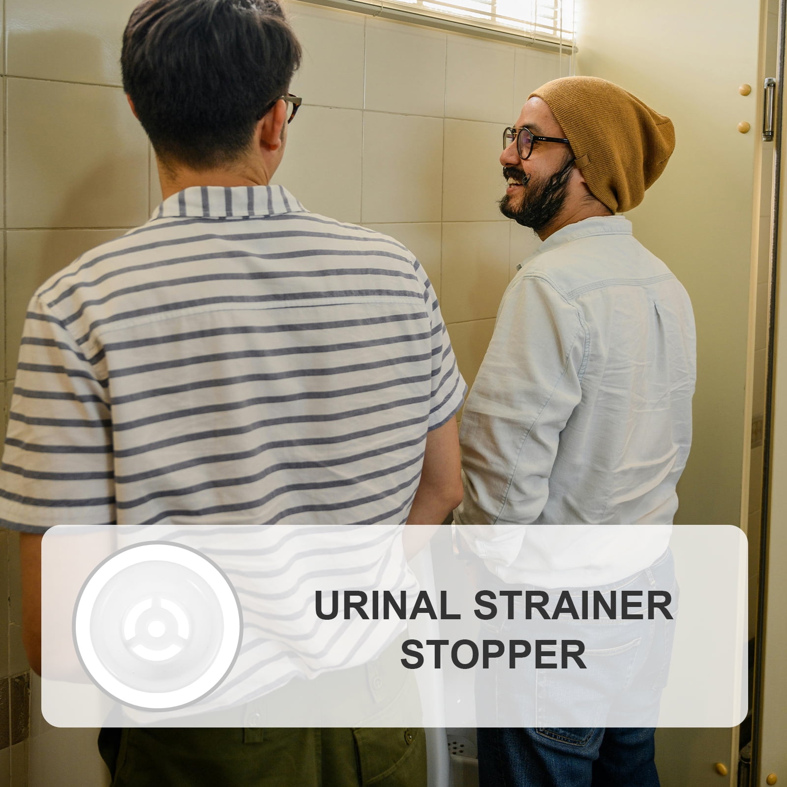 DIAEDGE Bathroom Toilet Stopper Urinal Bottom Stopper Resin Strainer ...