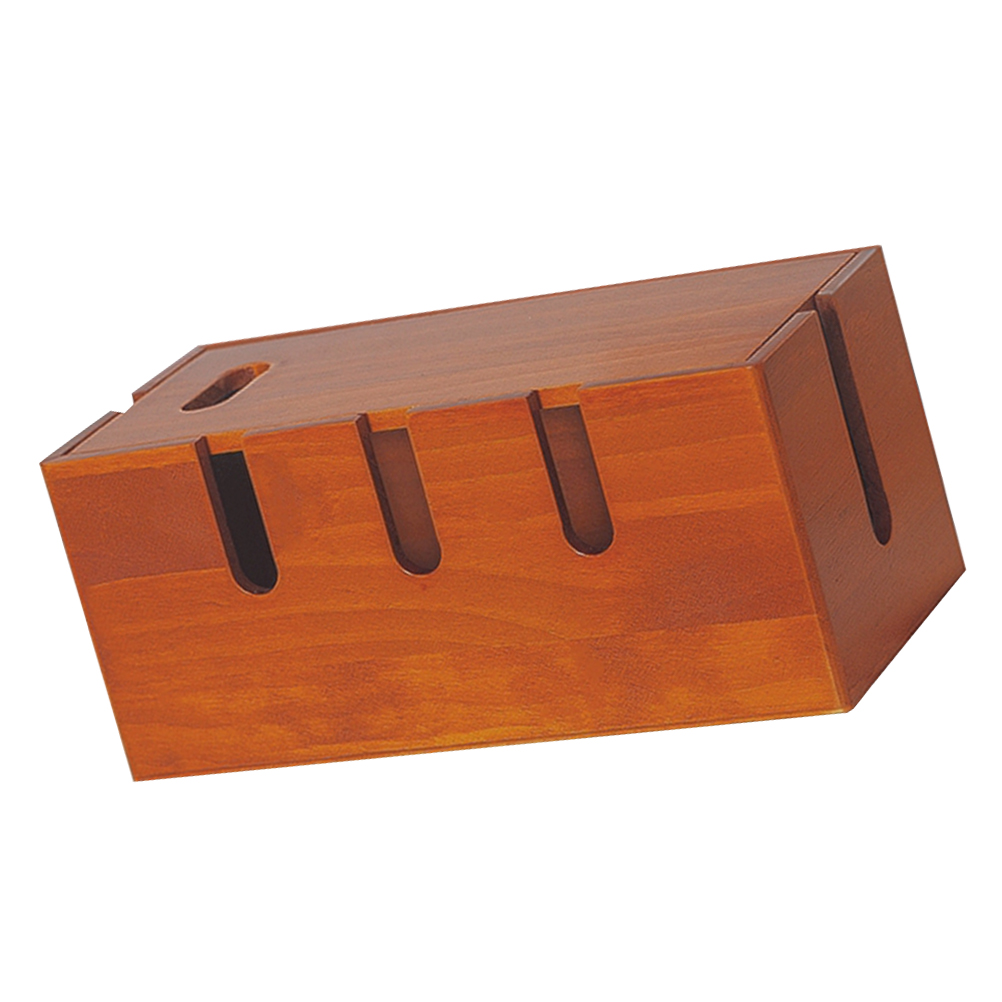 DIAEDGE Cable Management Box Cable Organizer Box to Hide Wires Wooden ...