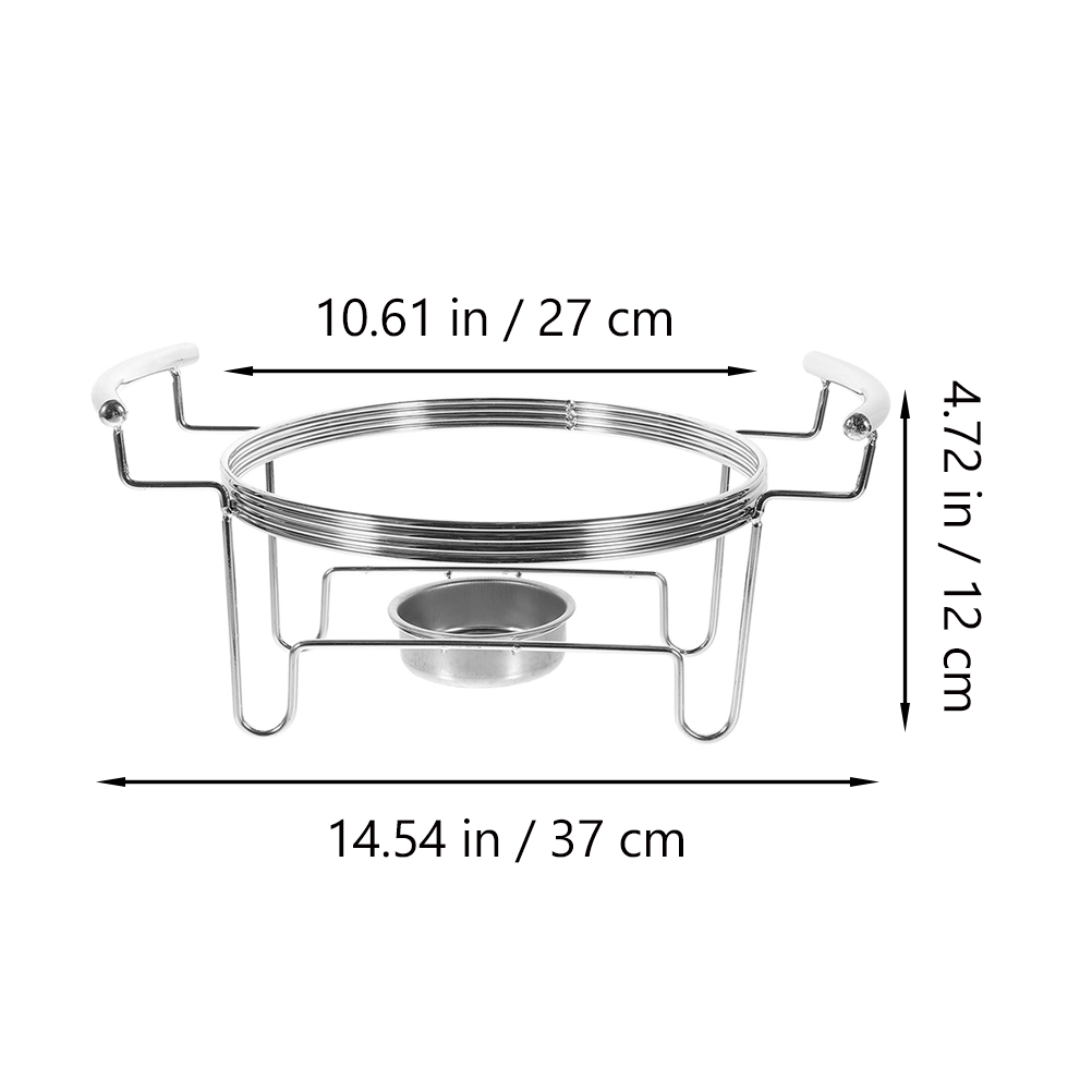 HEMOTON Stainless Steel Camping Stove Stand with AntiSlip Bottom for ...