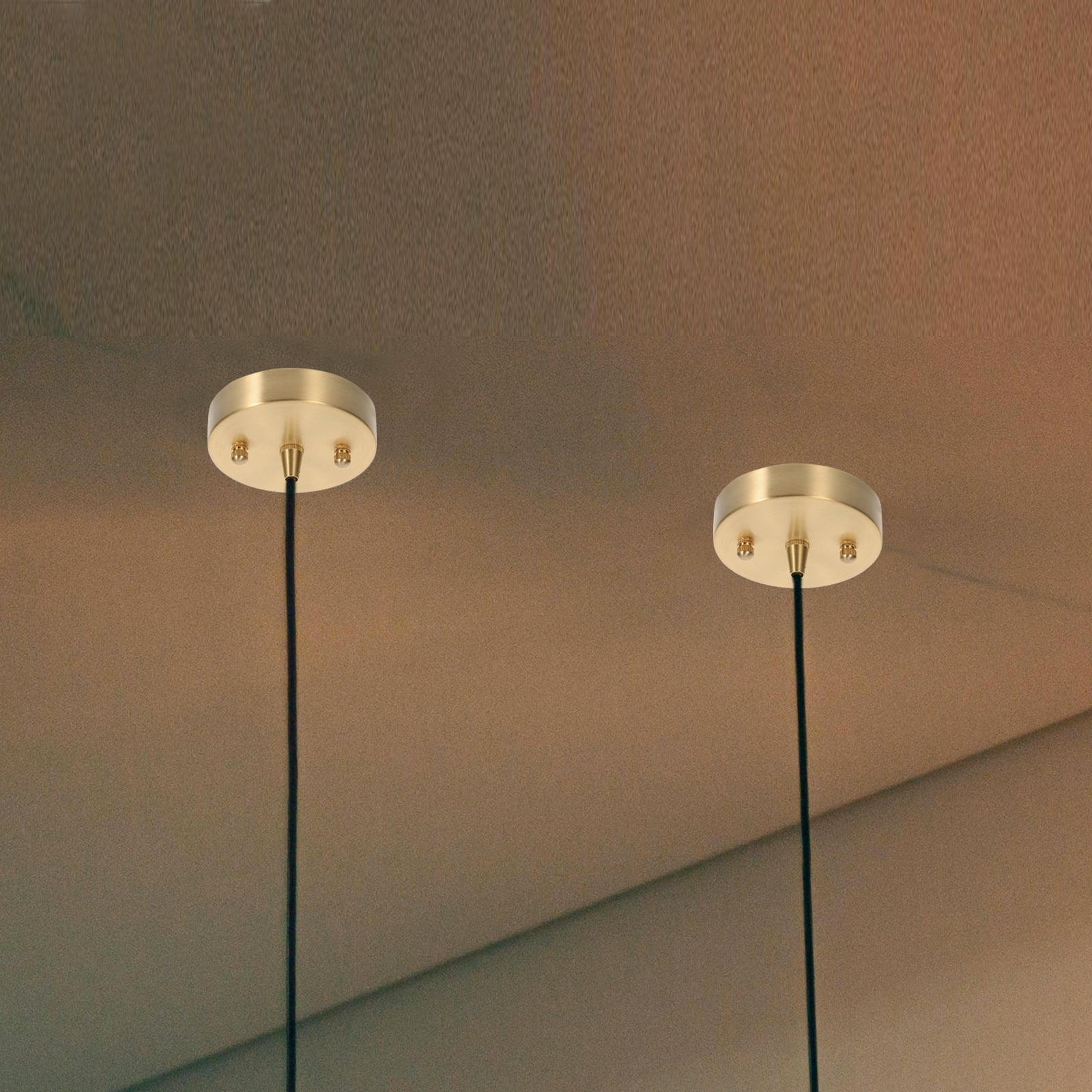 DIAEDGE Canopy Ceiling Light Base Ceiling Plate Pendant Light Cover ...