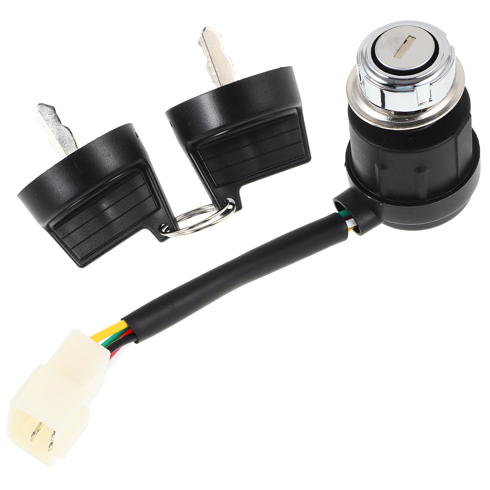 HEMOTON Car Ignition Switch with Key Automotive Ignition Switch 5 Pin ...