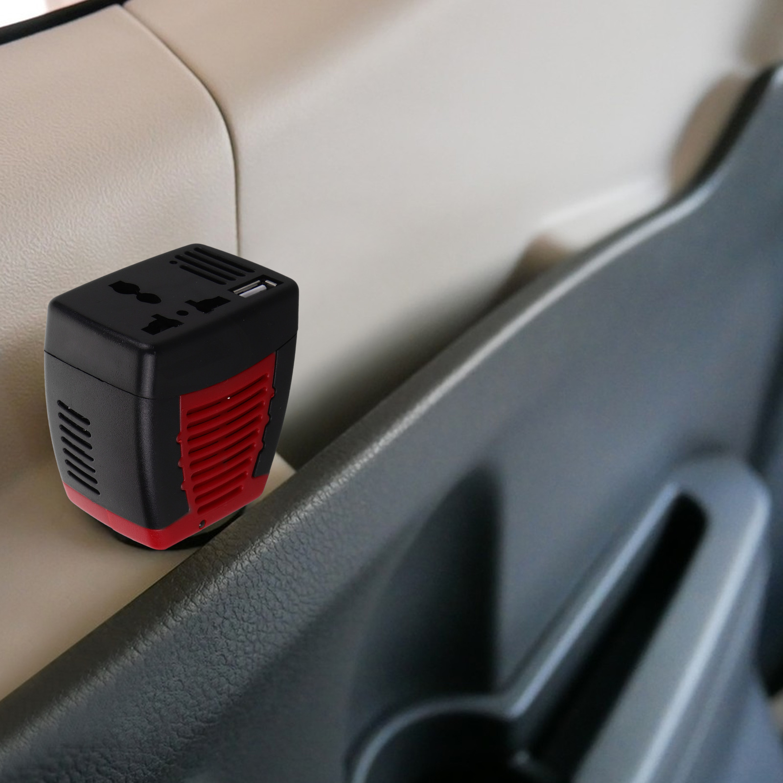 DIAEDGE Car Inverter DC 12V to AC 220V Power Converter Inverter USB ...