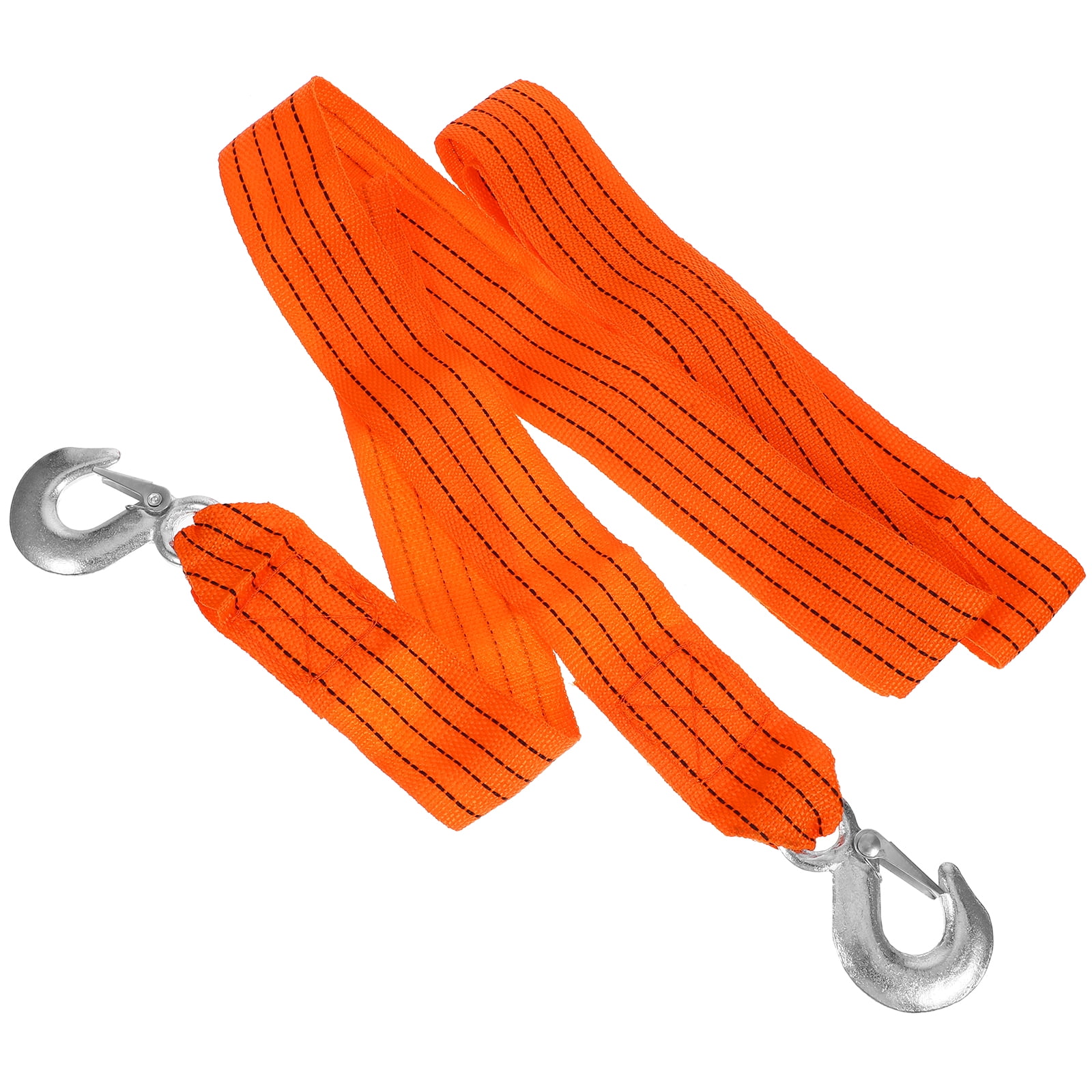 DIAEDGE Car Tow Dolly With Hook 3-meter 3-ton Towing Strap Boat Trailer ...