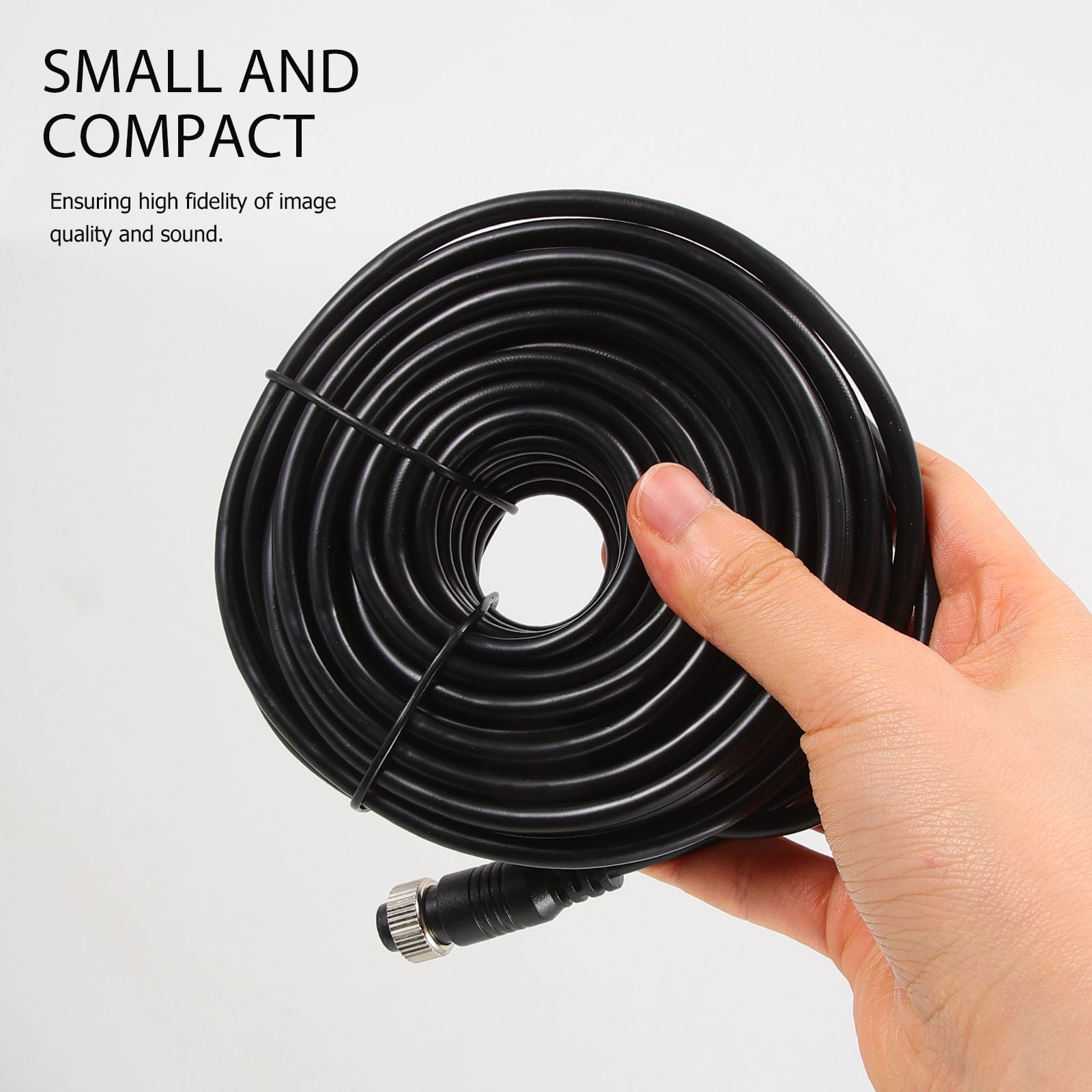 DIAEDGE Car Video Extension Cable 8m 4 Pin Aviation Waterproof ...