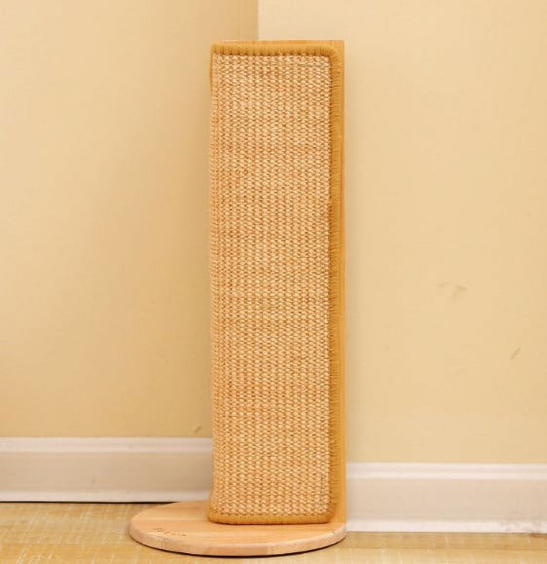 DIAEDGE Cat Scratcher Sisal Corner Scratching Post Cat Scratching Pad ...