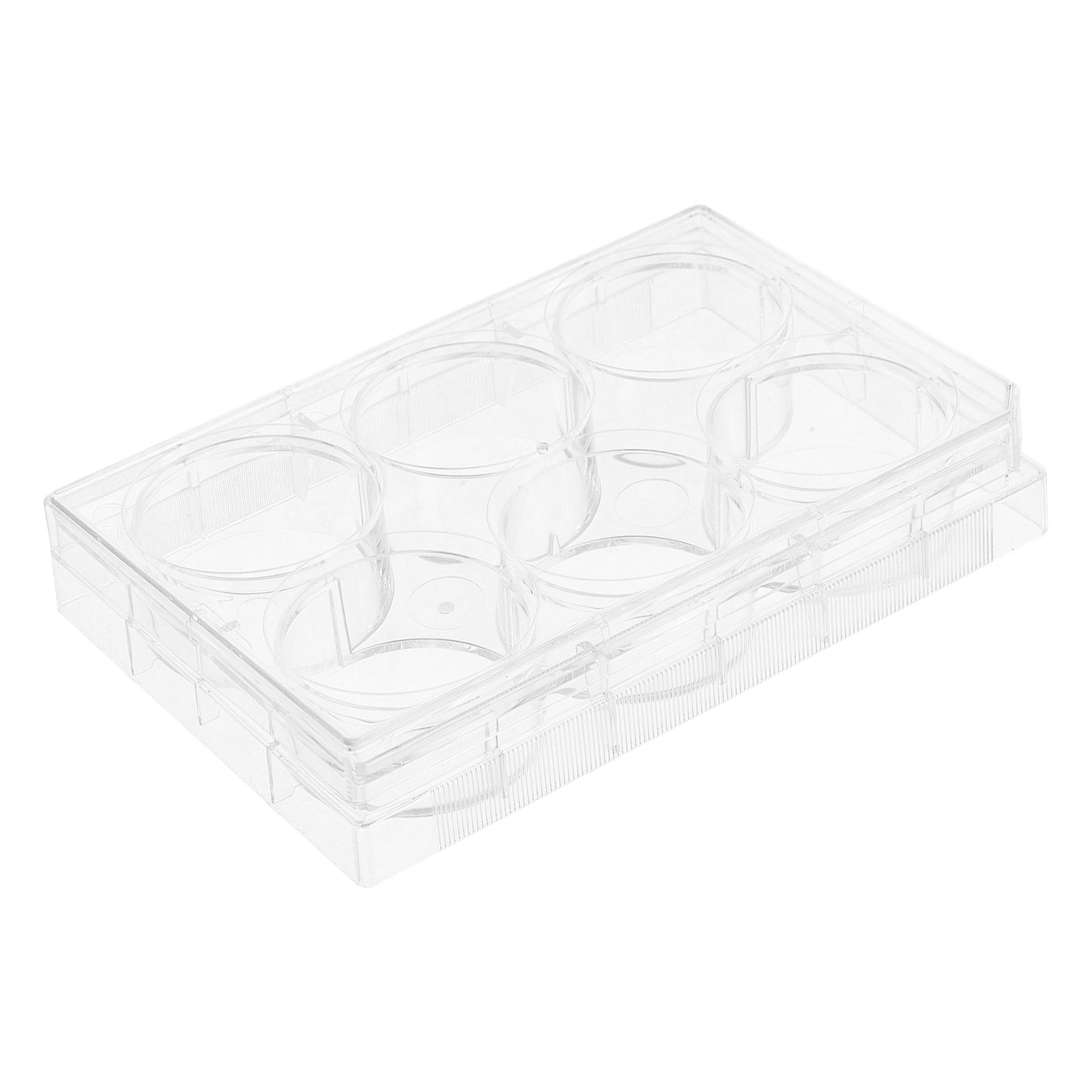 HEMOTON Transparent Polystyrene Cell Culture Plate for Lab Use with Lid ...