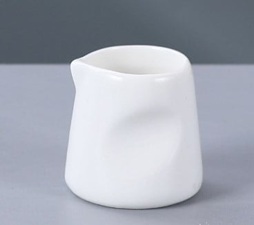 DIAEDGE Ceramic Mini Coffee Pot Small Milk Creamer Pitcher Small Coffee ...