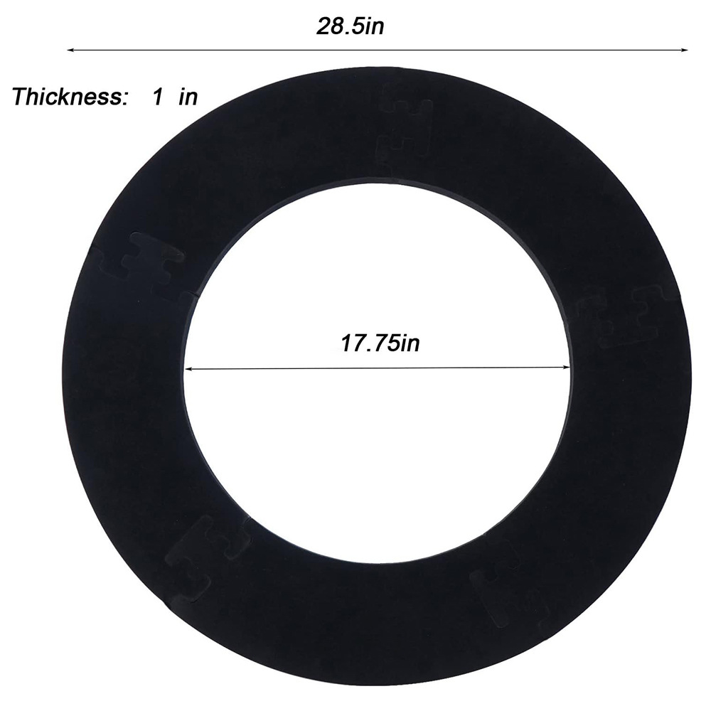DIAEDGE Dartboard Wall Surround Pad ring Dartboard Surround Protector ...