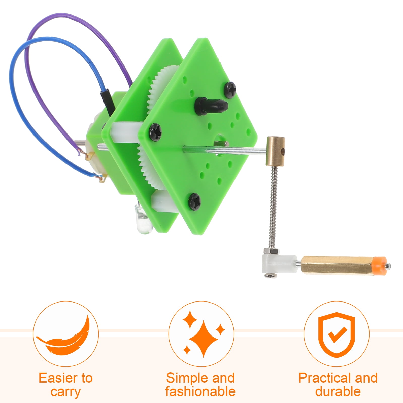 DIAEDGE Diy Assembly Hand Generator Diy Science Hand Generator Making ...