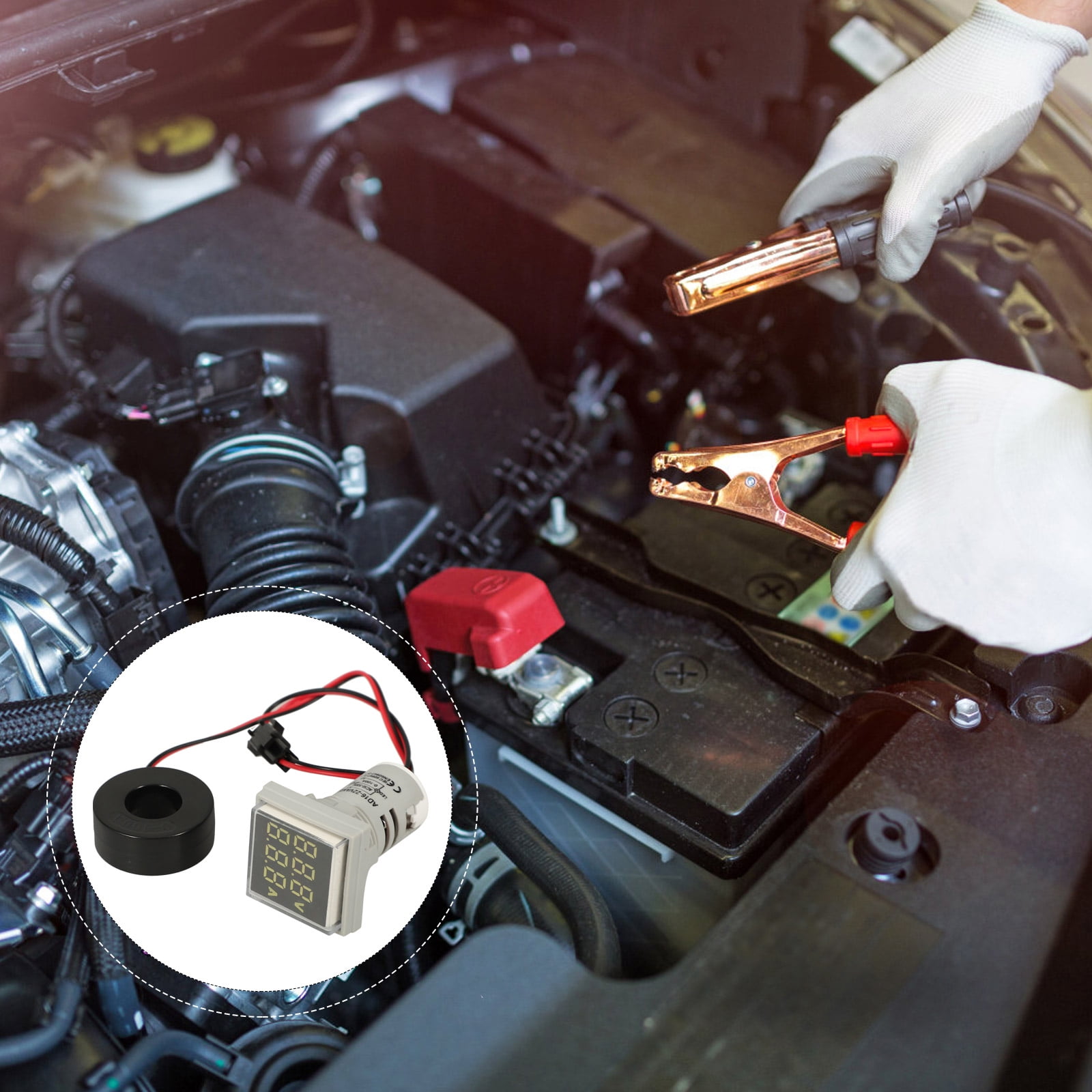 DIAEDGE Electronic Multimeter Voltage Meter Tester Electric Current ...