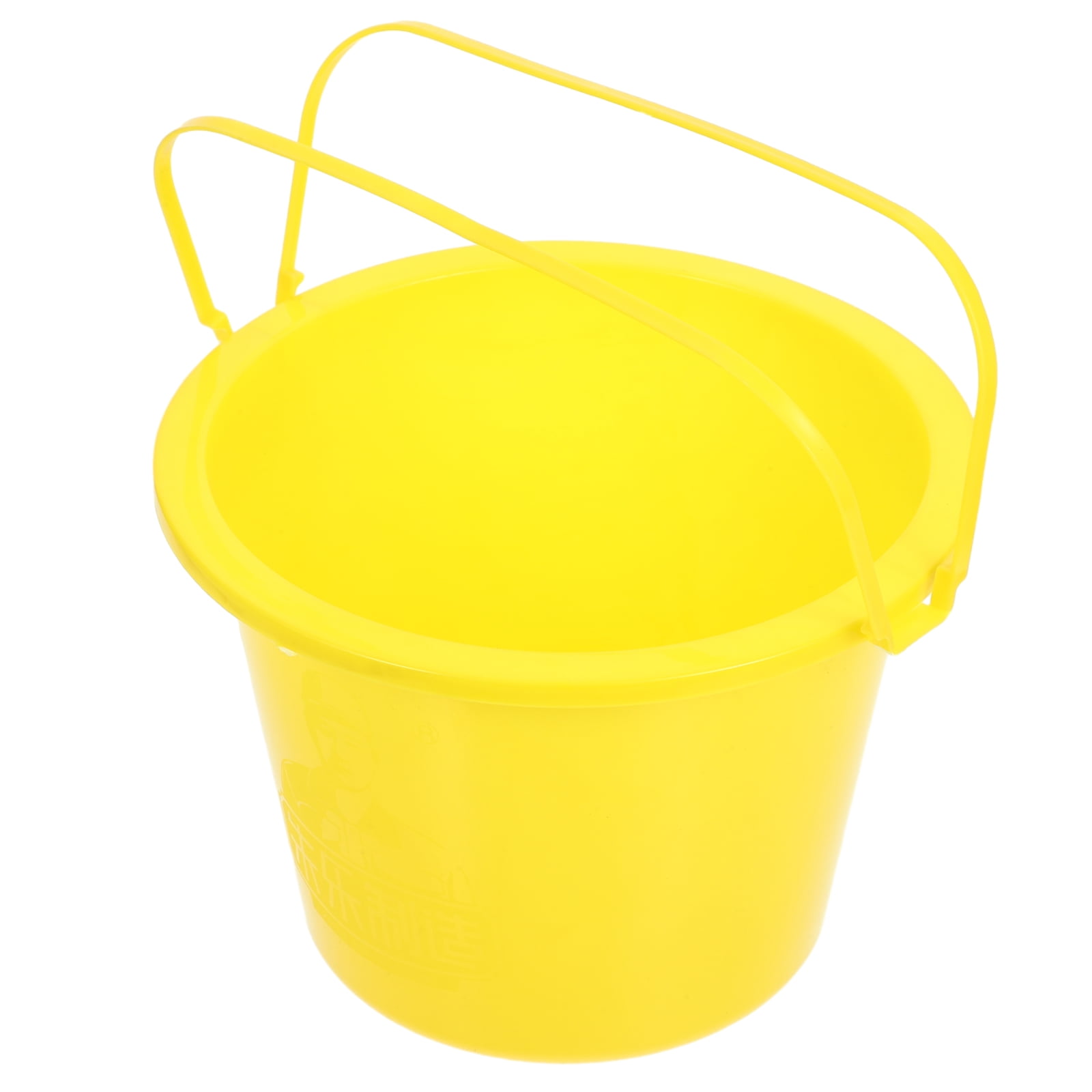 DIAEDGE Empty Paint Can with Handle Plastic Reusable Paint Bucket Small ...