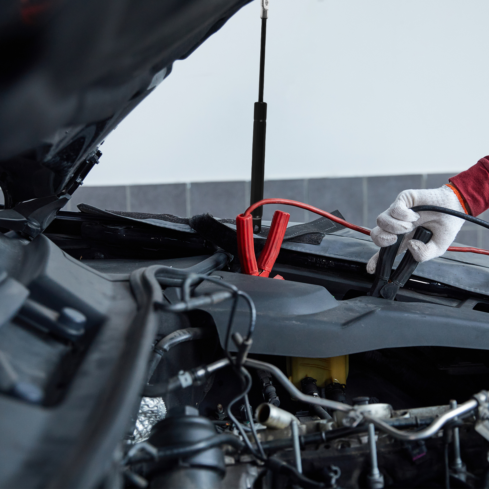 DIAEDGE Engine Hood Rod Engine Hood Spring Support Rod Car Hood Prop ...