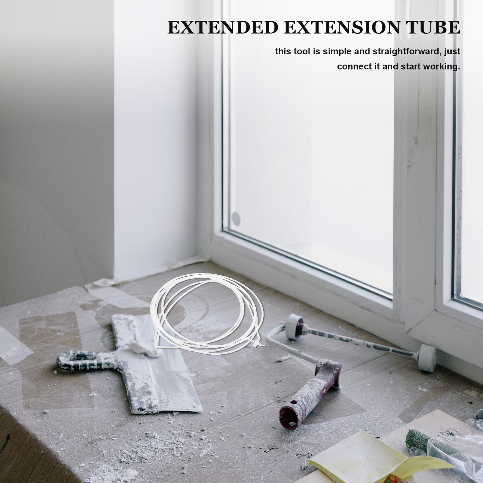 DIAEDGE Epoxy Nozzle Tube 2m Epoxy Sprayer Tool Tube Sealant Agent ...