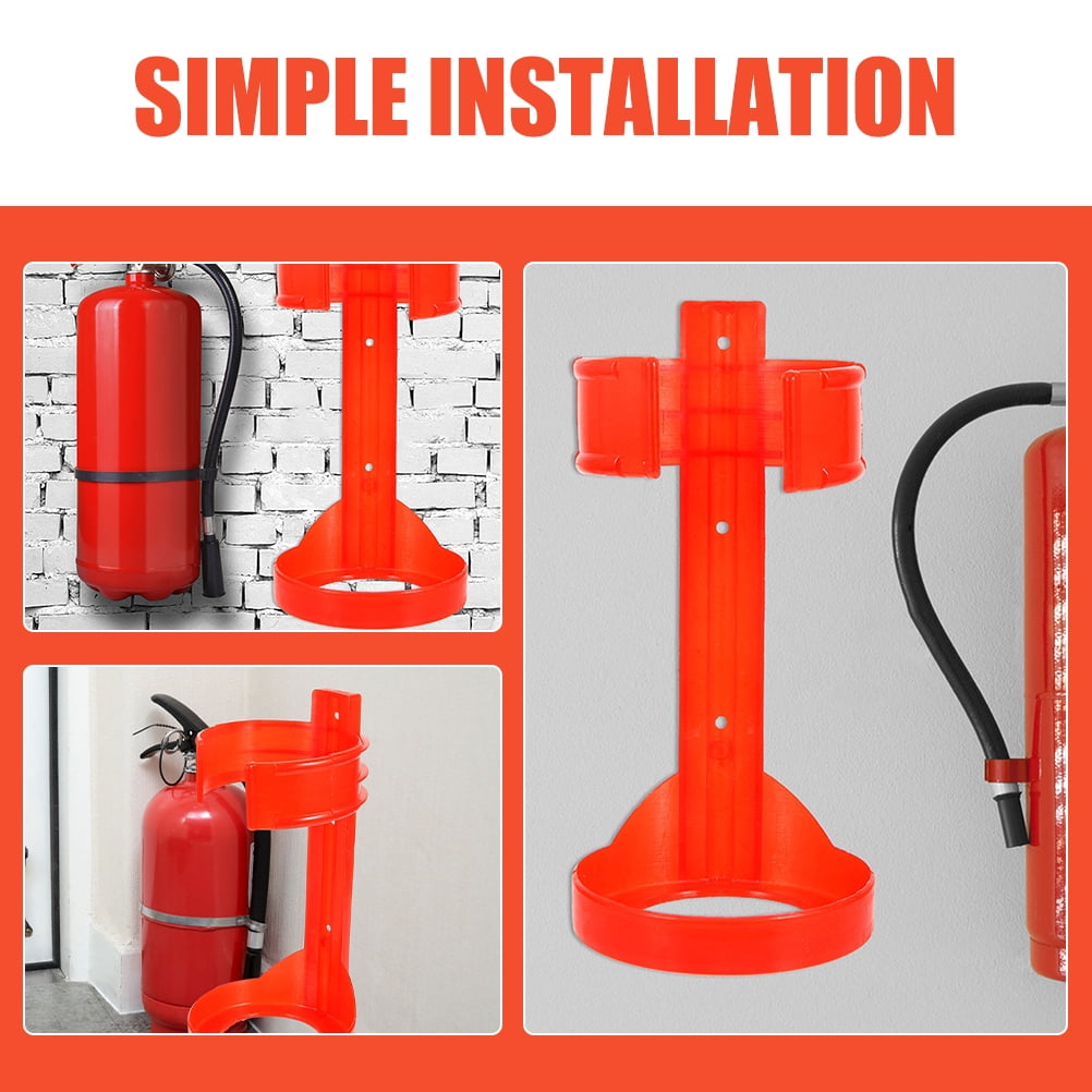 DIAEDGE Fire Extinguisher Mount Wall Mount Fire Extinguisher Bracket ...