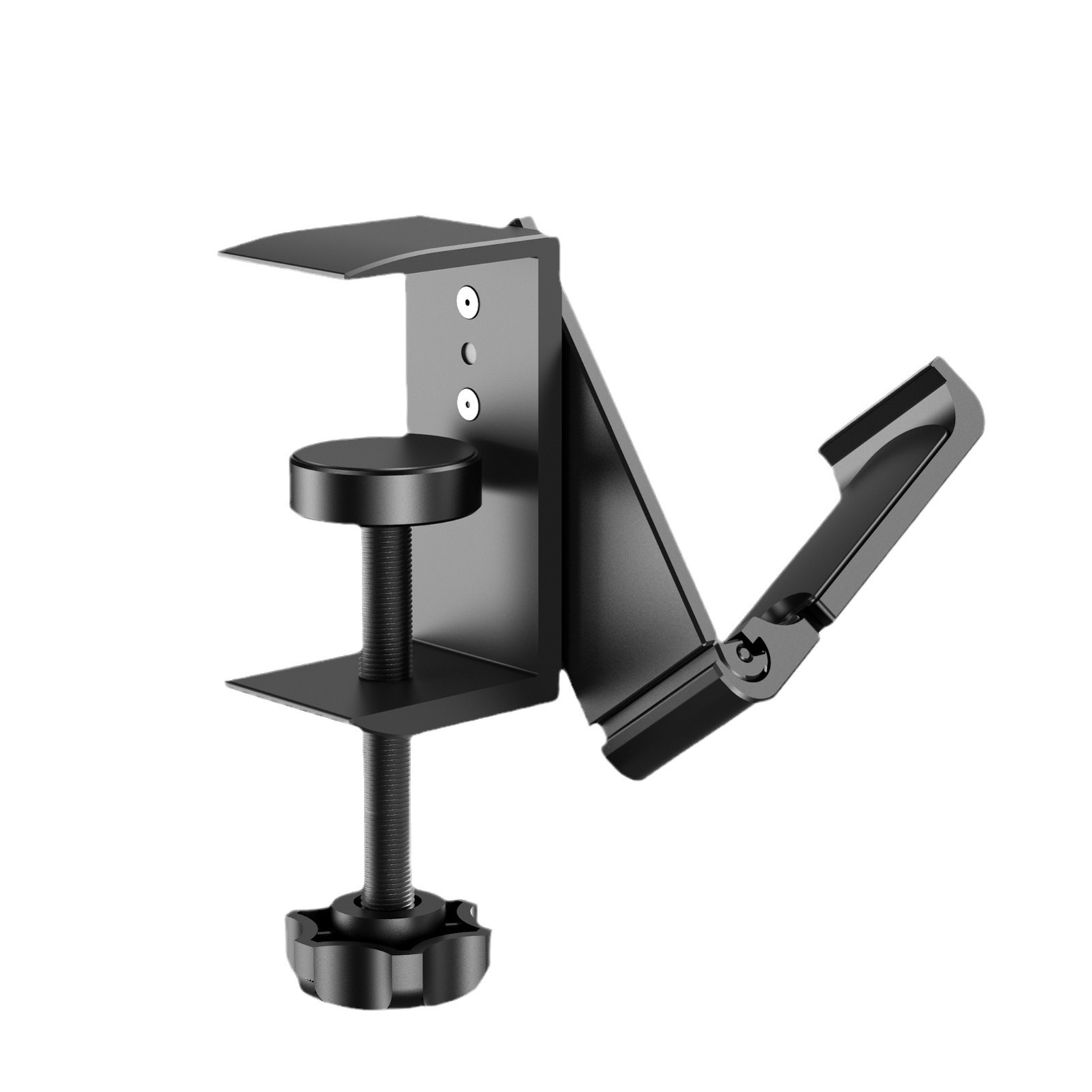 DIAEDGE Foldable Headphone Stand, Desk Mount Headphone Holder with ...