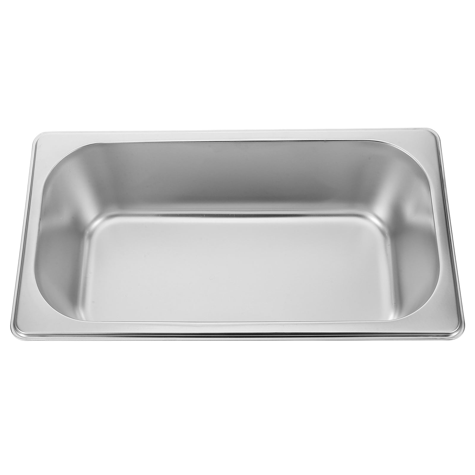 DIAEDGE Food Pan Stainless Steel Buffet Tray Food Holder Tray Kitchen ...