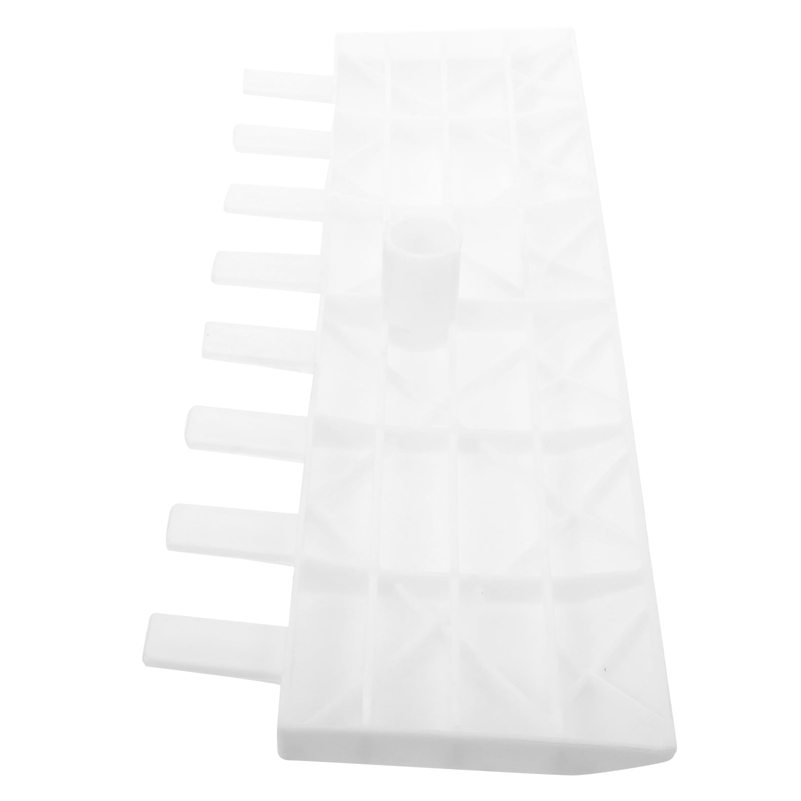 DIAEDGE Garden Pine Needle Rake Portable Plastic Lawn Rake Garden Shrub ...