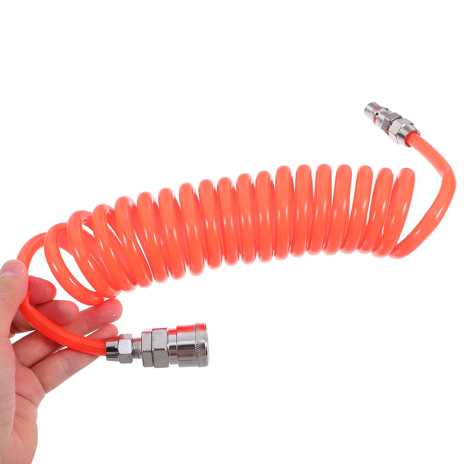 DIAEDGE High-pressure Pu Coiled Air Hose 3-meter Coil Spring Compressor ...