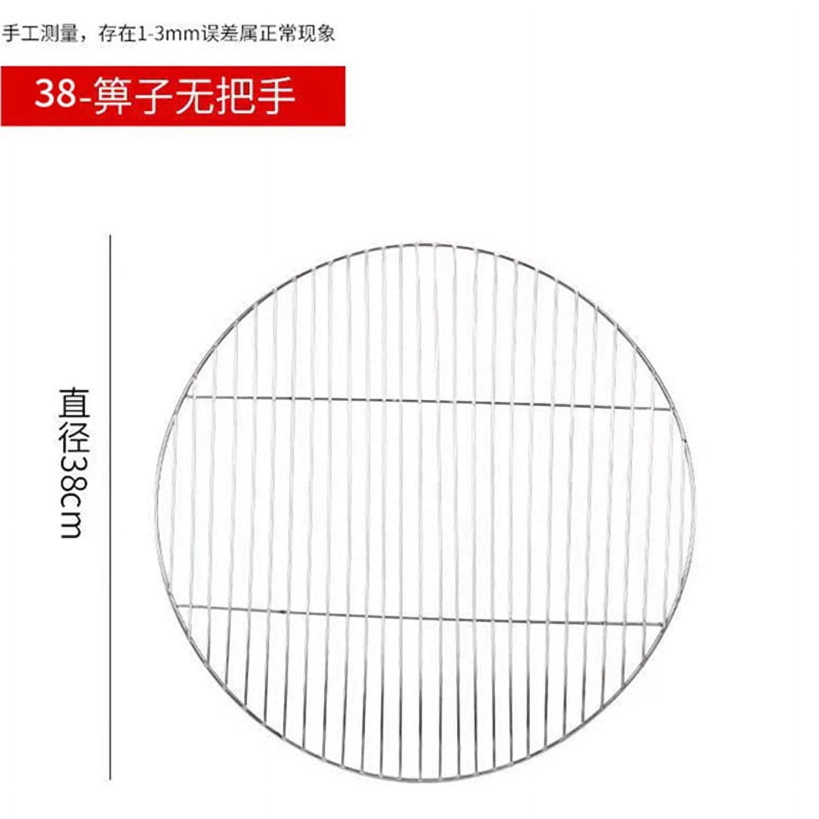 DIAEDGE Household Grill Grate Round Barbecue Grate Stainless Grill Mesh ...