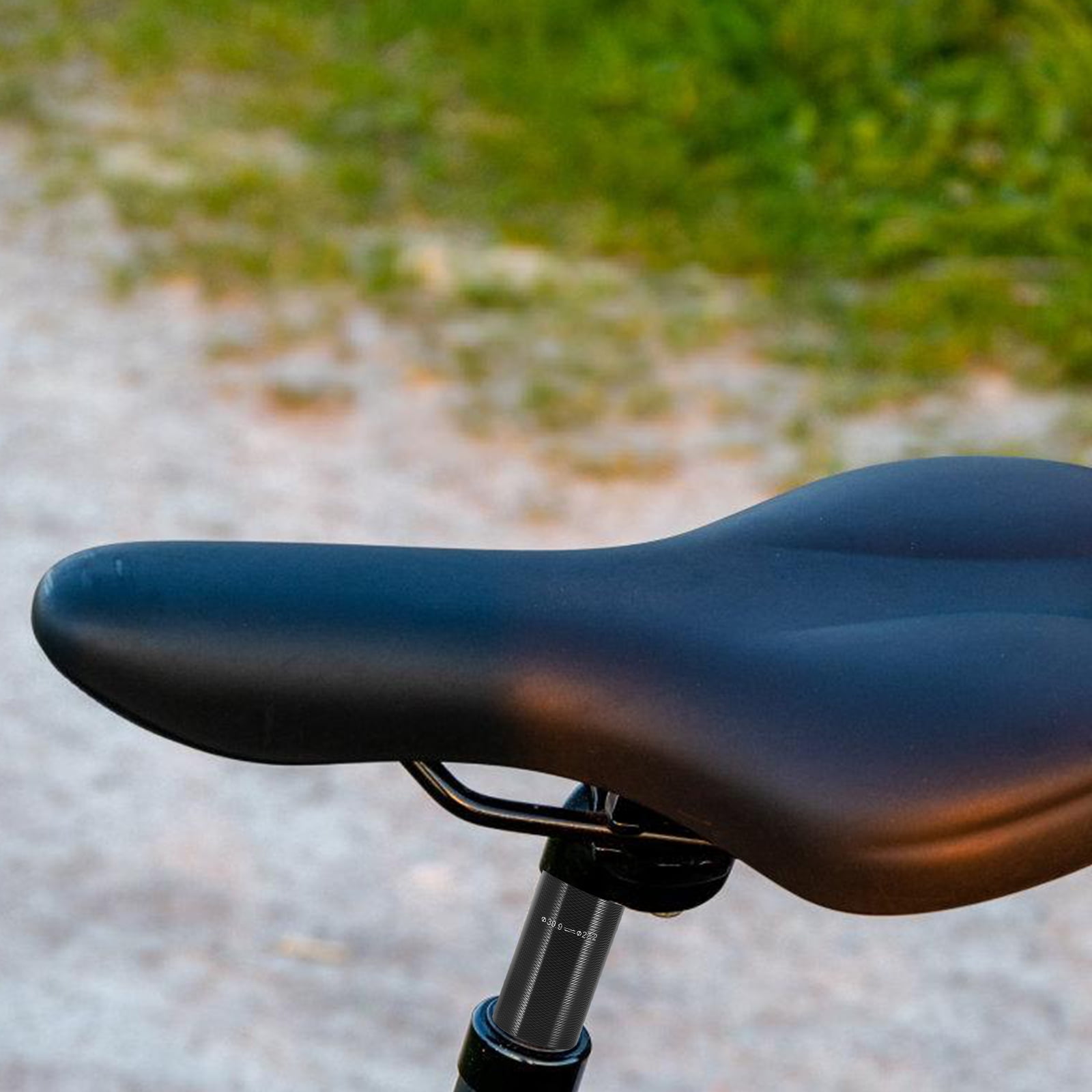DIAEDGE MTB Seat Post Adapter Bike Seat Post Shim Replacement Metal ...