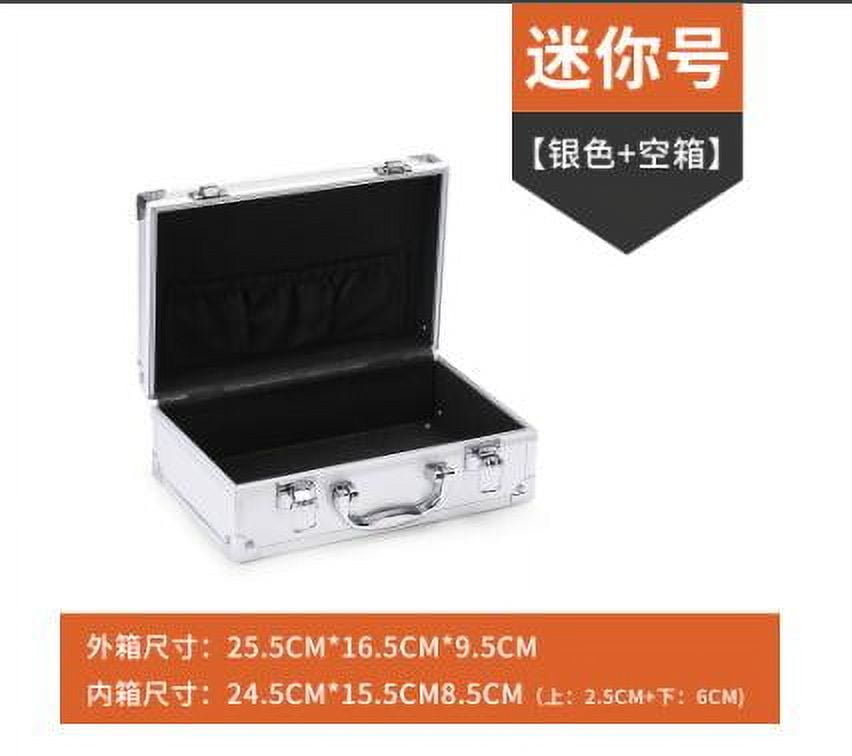 DIAEDGE Multi-purpose Aluminum Alloy Tool Box Portable Storage ...