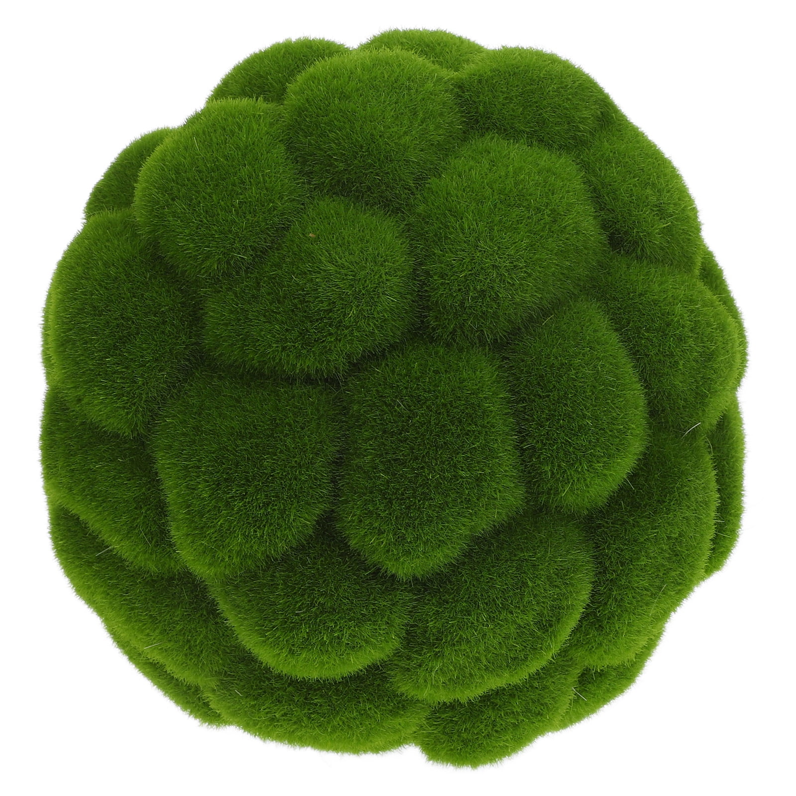 DIAEDGE Realistic Artificial Moss Ball Garden Landscaping Fake Moss ...