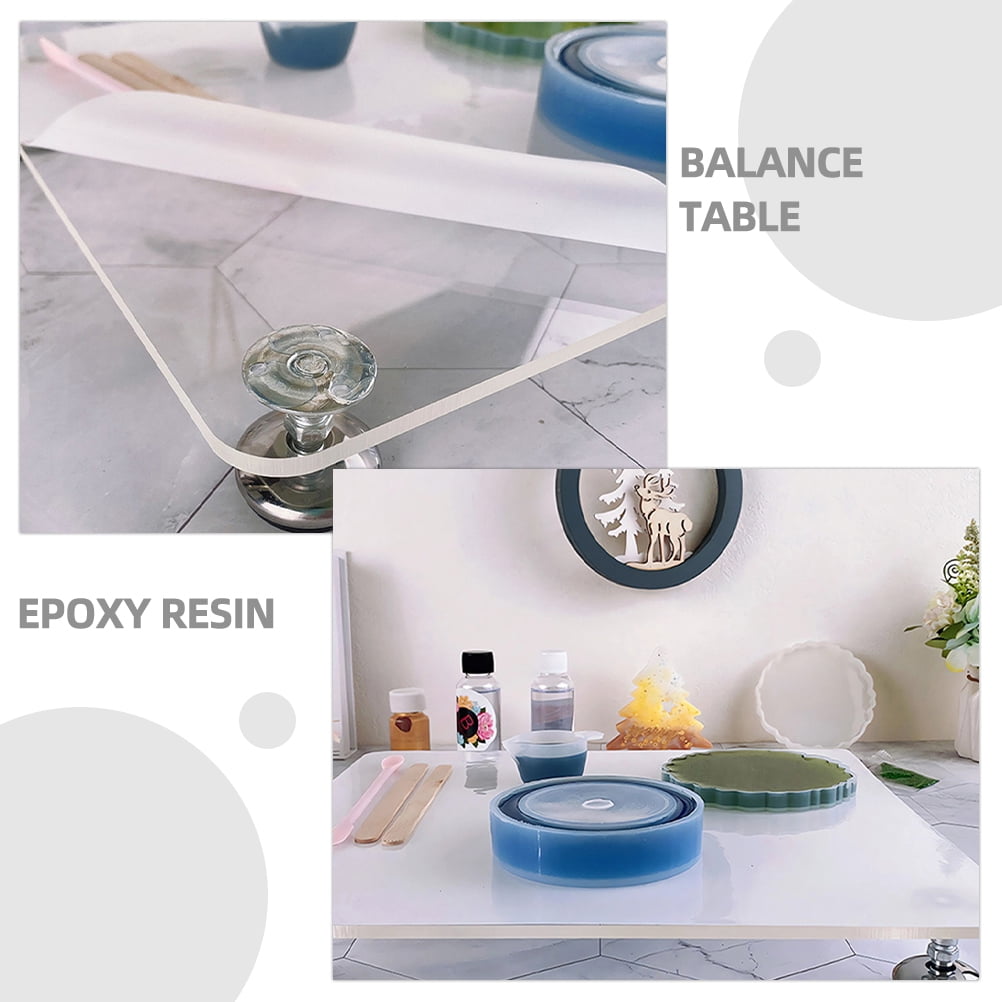 DIAEDGE Resin Leveling Table for Epoxy Resin Adjustable Leveling Board ...