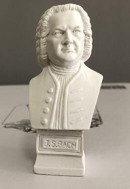 DIAEDGE Resin Musician Bust Statue Portrait Sculpture Mini Desktop ...