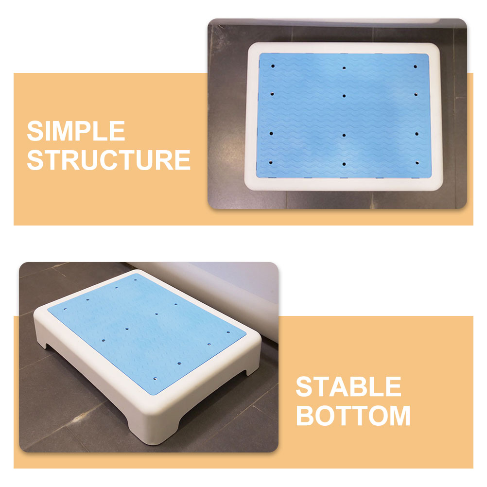 DIAEDGE Short Step Stool Short Stool Shower Step Stool Bathtub Short ...