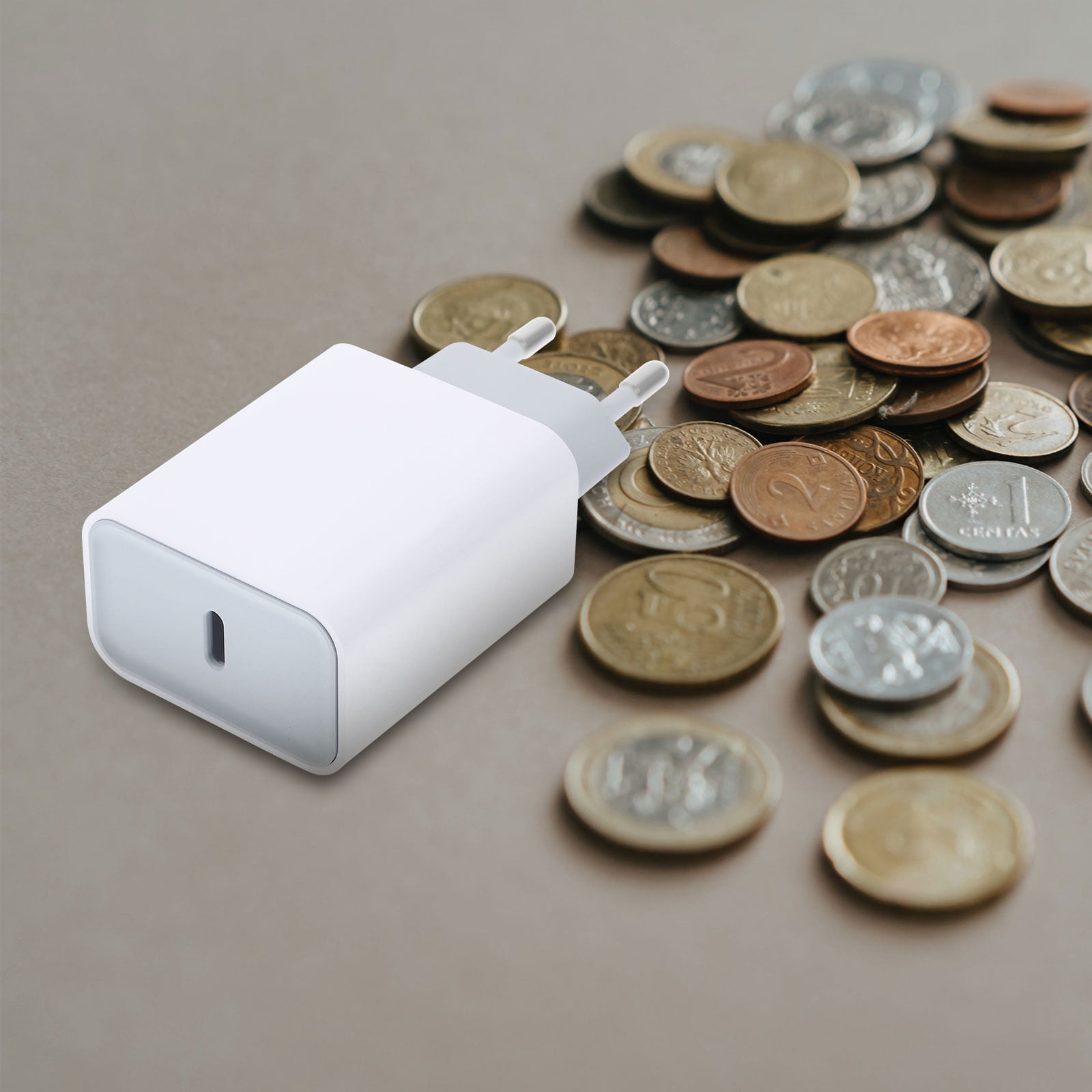 DIAEDGE Simulated Charger Hidden Money Box Hidden Compartment Container ...