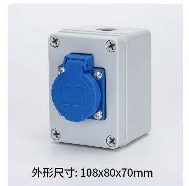 DIAEDGE Single Outlet Covers Box IP65 Weatherproof Outlet Box Outdoor ...