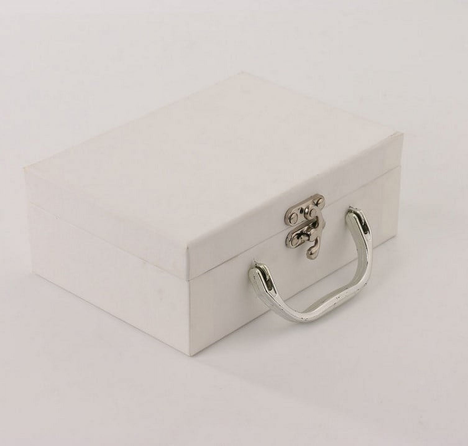 Small Handheld Suitcase Thickened Paper Storage Box Stationery Storage ...