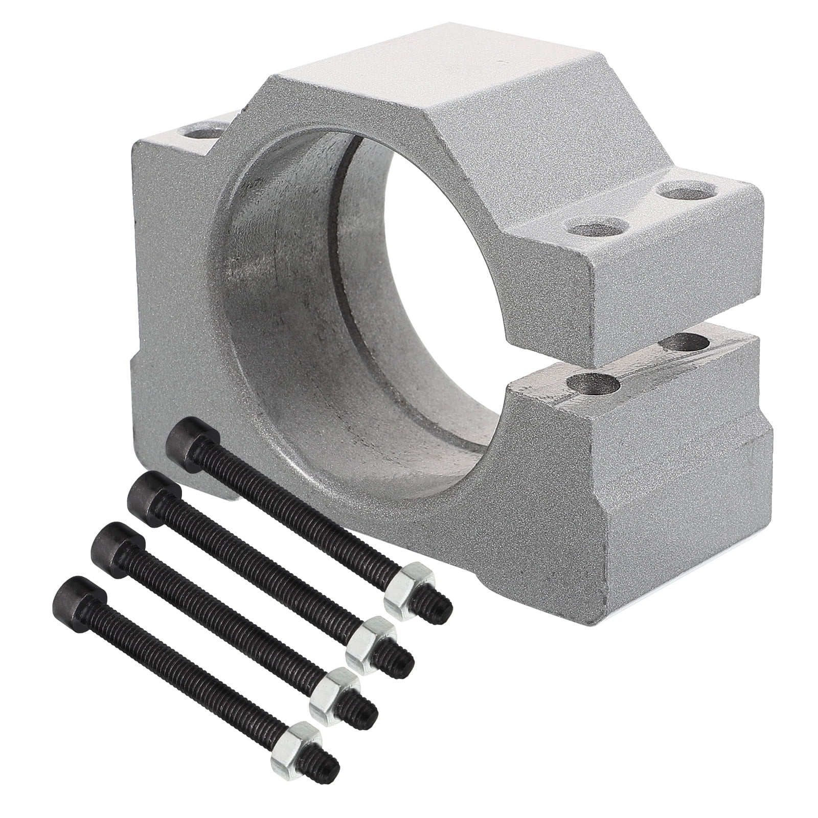 SOPOTUTU Cnc Spindle Motor Mount Bracket Silver 1Set 3.54X2.52X1.49in ...
