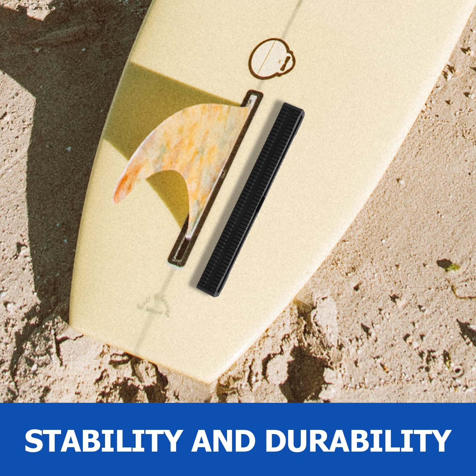 SOPOTUTU Square Surfboard Tail Fin Box Black PVC 1Pack - Walmart.com