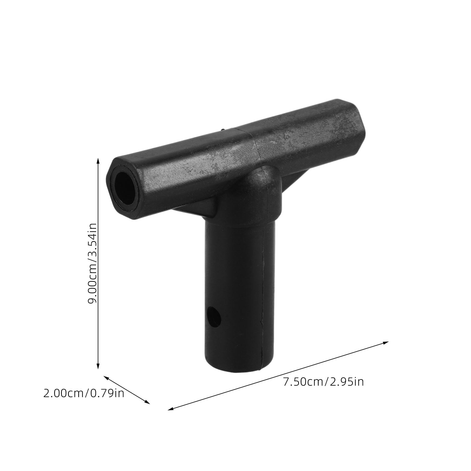 DIAEDGE Trampoline Enclosure T Shaped Trampoline Pipe Sleeve T-shaped ...