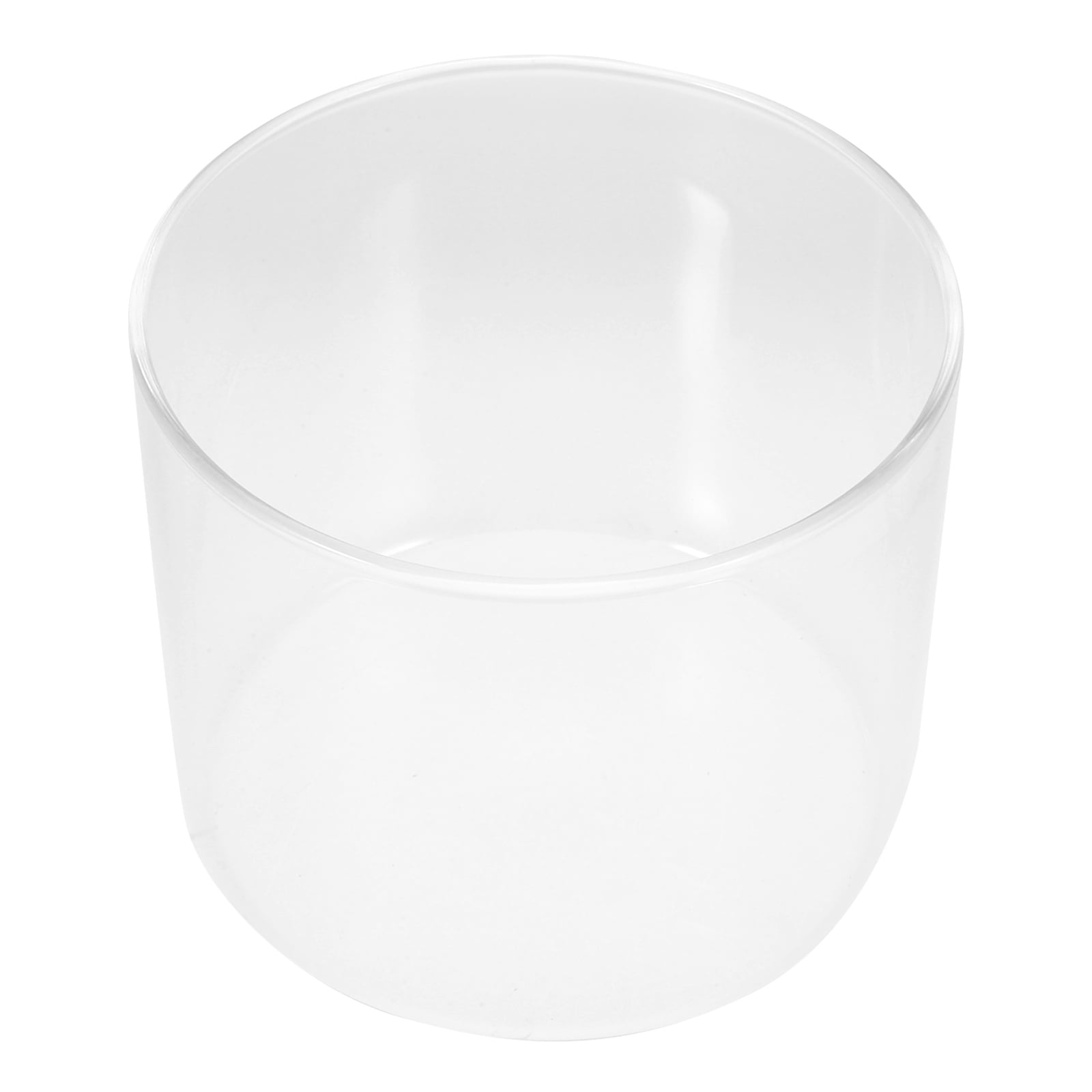 DIAEDGE Transparent Fish Bowl Small Glass Fish Aquarium Desktop Fish ...