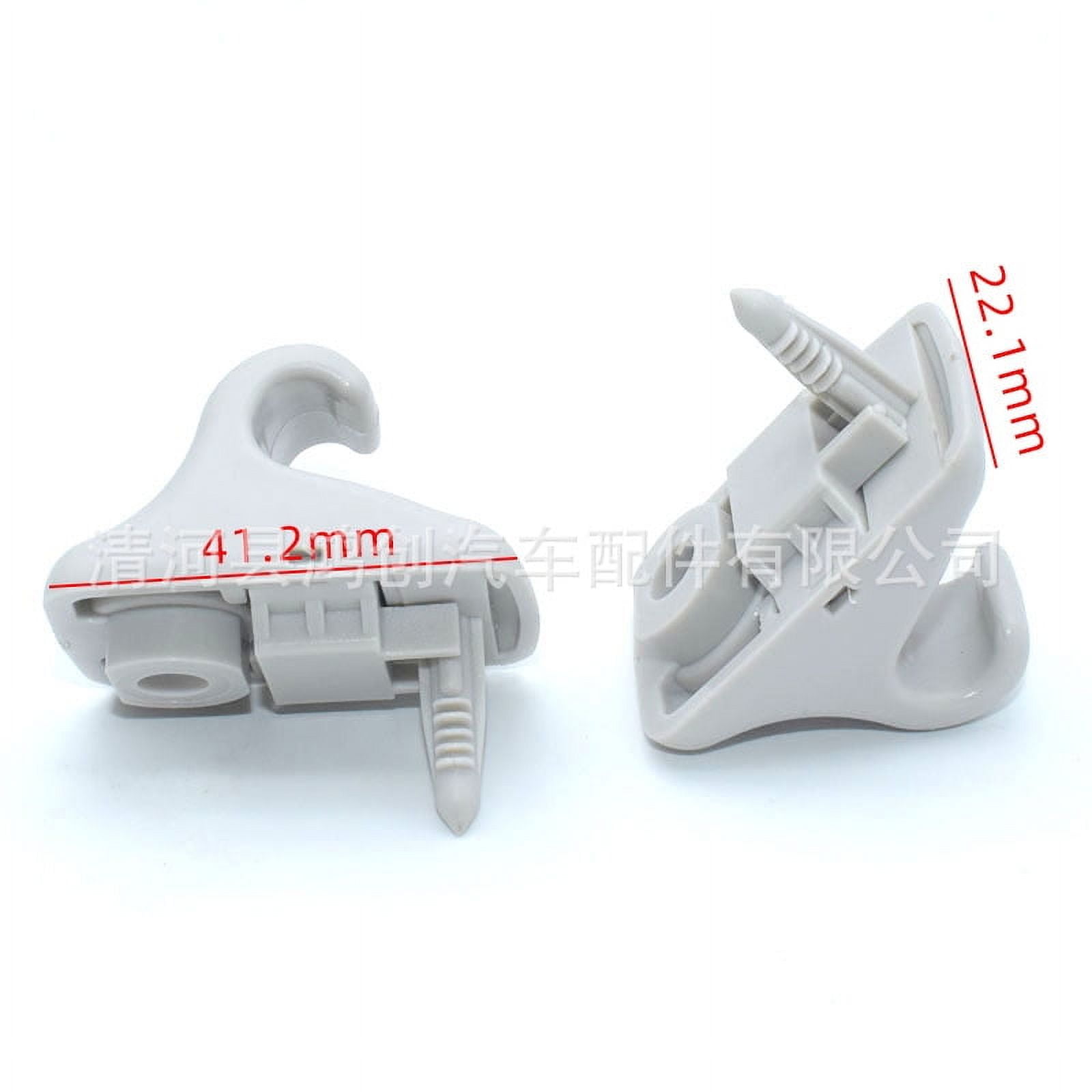 DIAEDGE Universal Sun Visor Clip Sun Visor Hook Bracket Car Visor ...