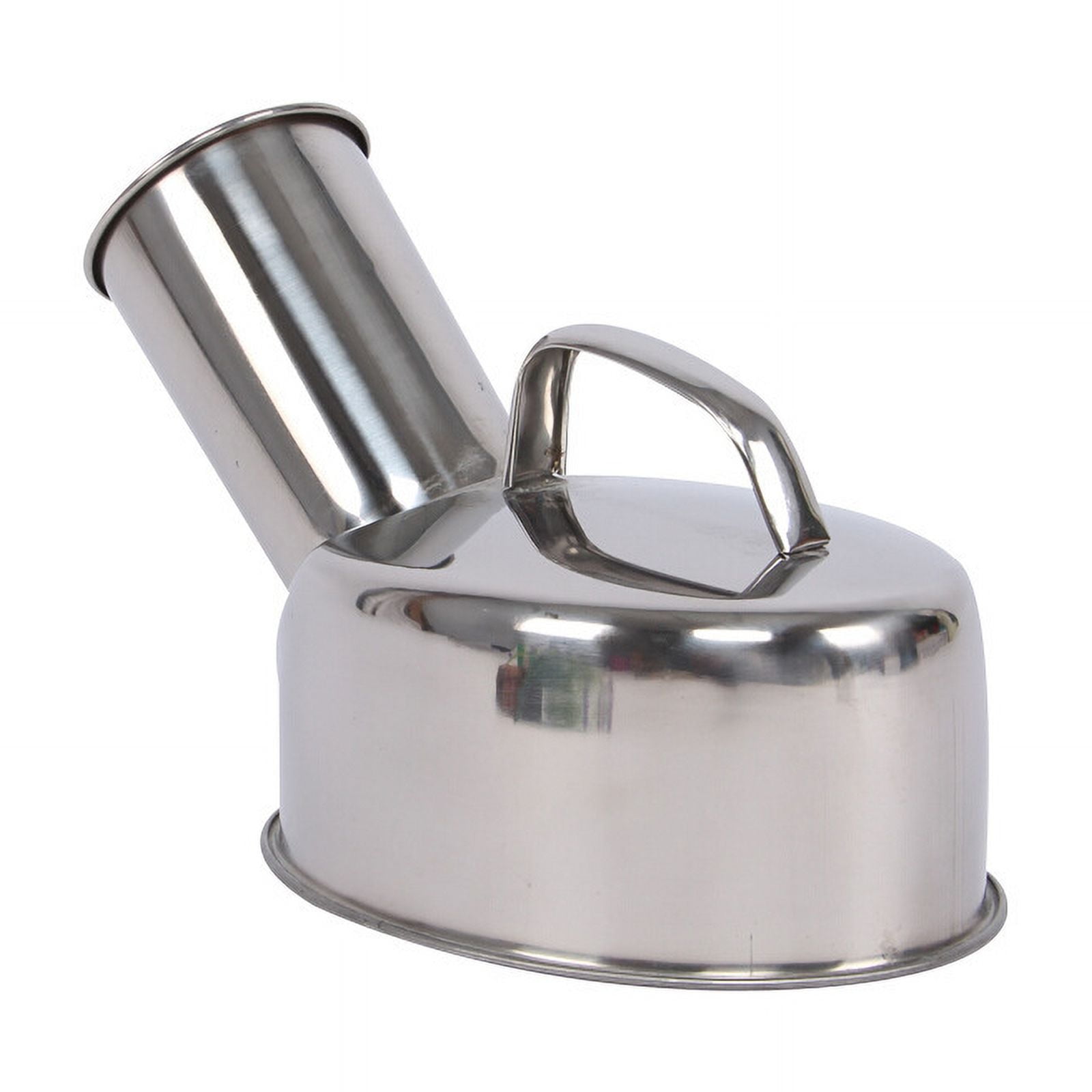 HEMOTON HOMEMAXS Stainless Steel Urinal Bottle for Men 1.2L Spill Proof ...