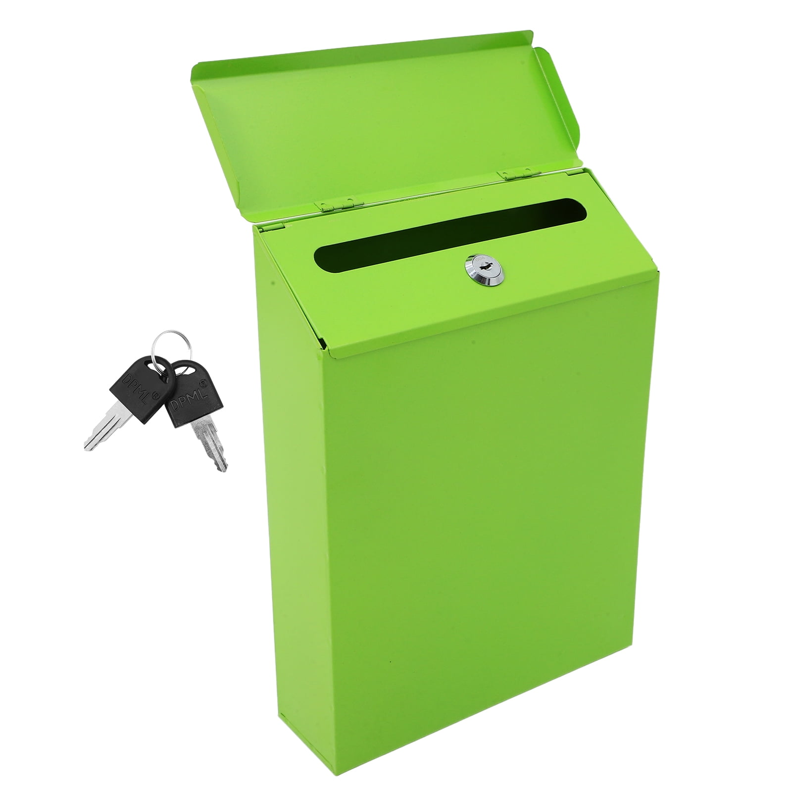 DIAEDGE Wall Mount Mailbox Vintage Post Box Letter Box Suggestion Box ...