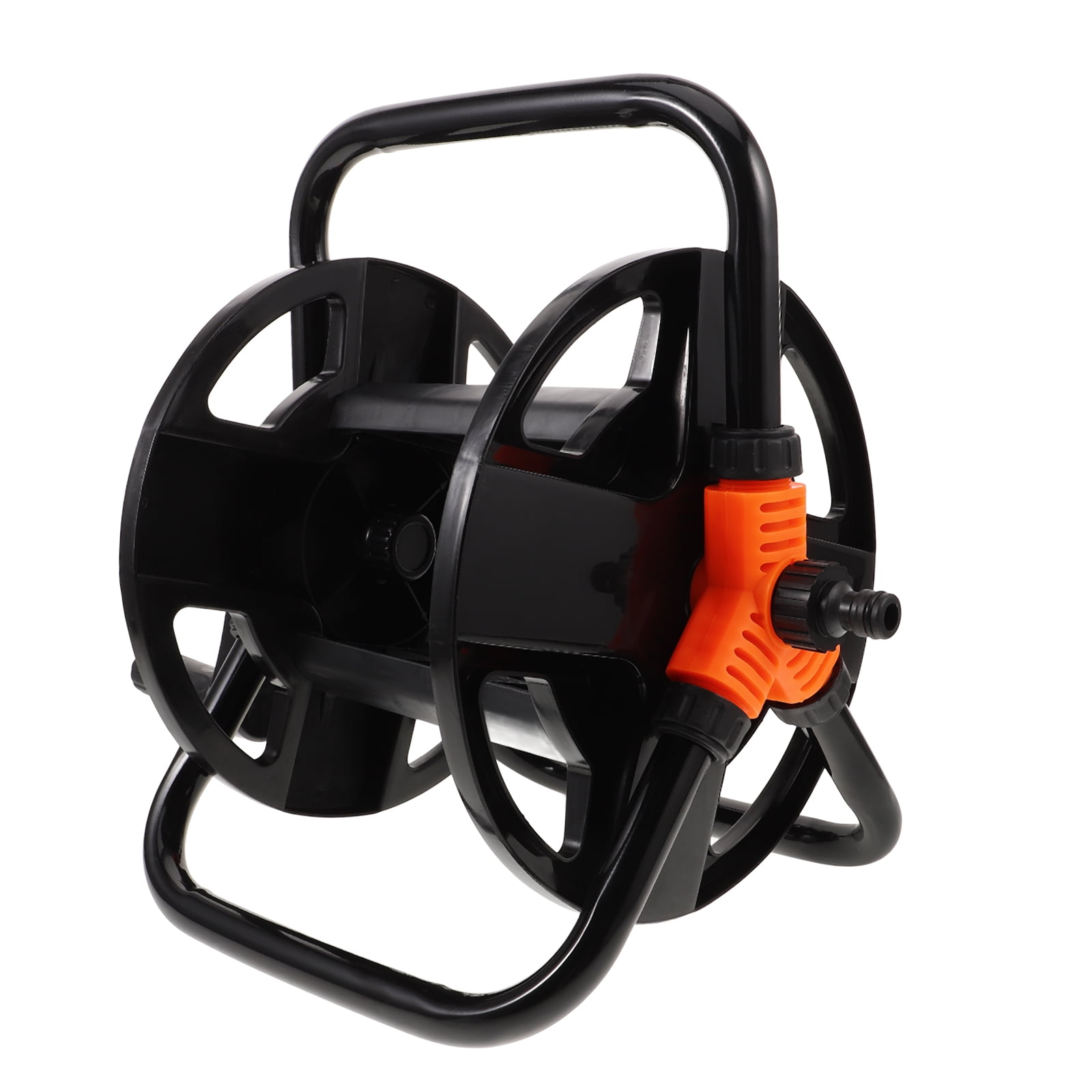 DIAEDGE Water Hose Storage Bracket Freestanding Hose Reel Water Hose ...