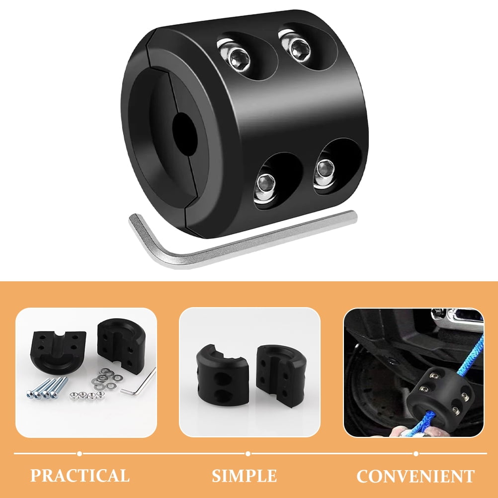 DIAEDGE Winch Cable Hook Stopper Winch Rope Saver Winch Cable Stopper ...