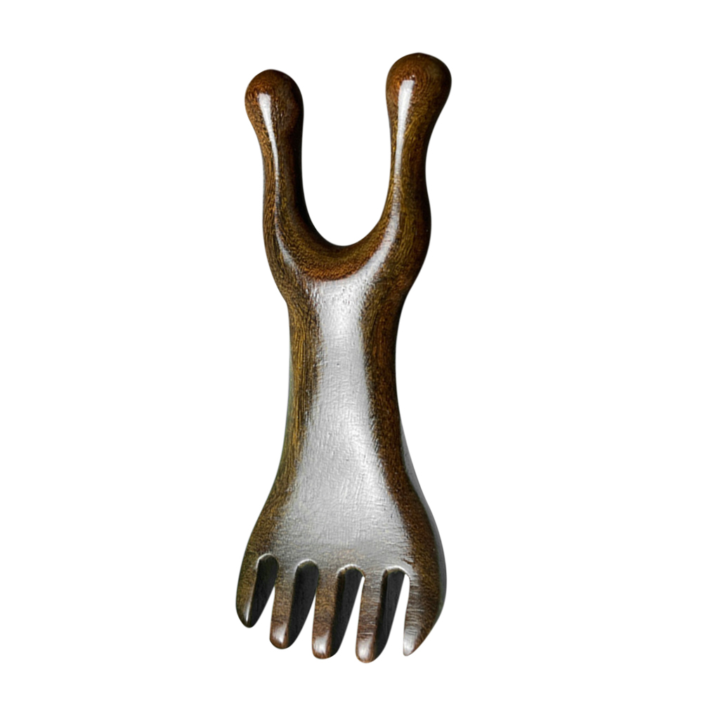 DIAEDGE Wood Itch Scratcher Multi-Use Nose Scraper Small Wooden Body ...