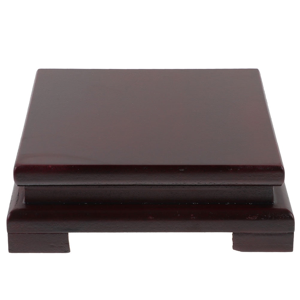 DIAEDGE Wooden Plant Riser Plant Stand Potted Plants Riser Vase Display ...