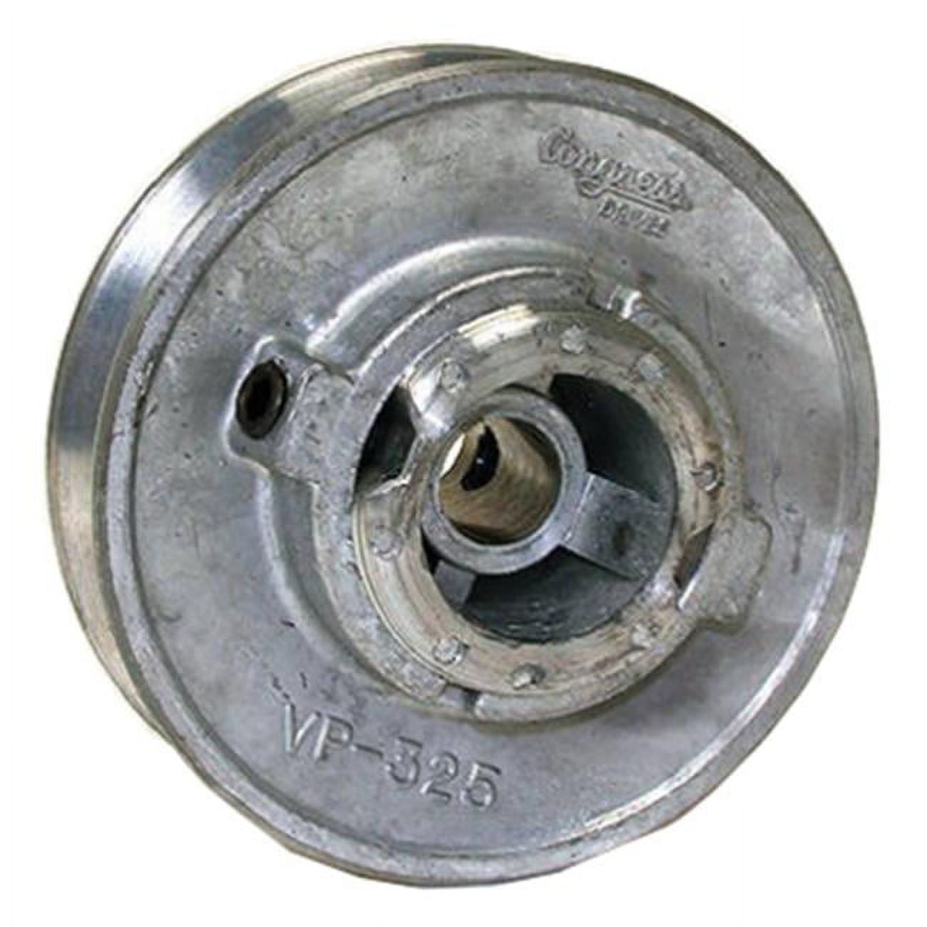 DIAL MFG INC 6124 3-1/4x1/2 Var Pulley - Walmart.com