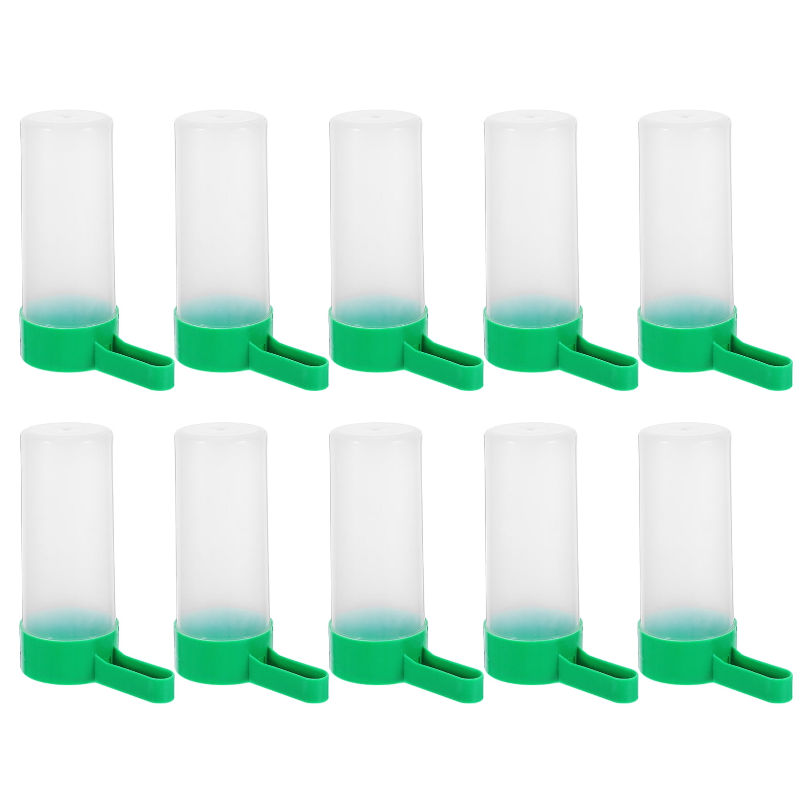 DIALLY 10PCS quail waterer Automatic Bird Feeder Bird Water Dispenser ...