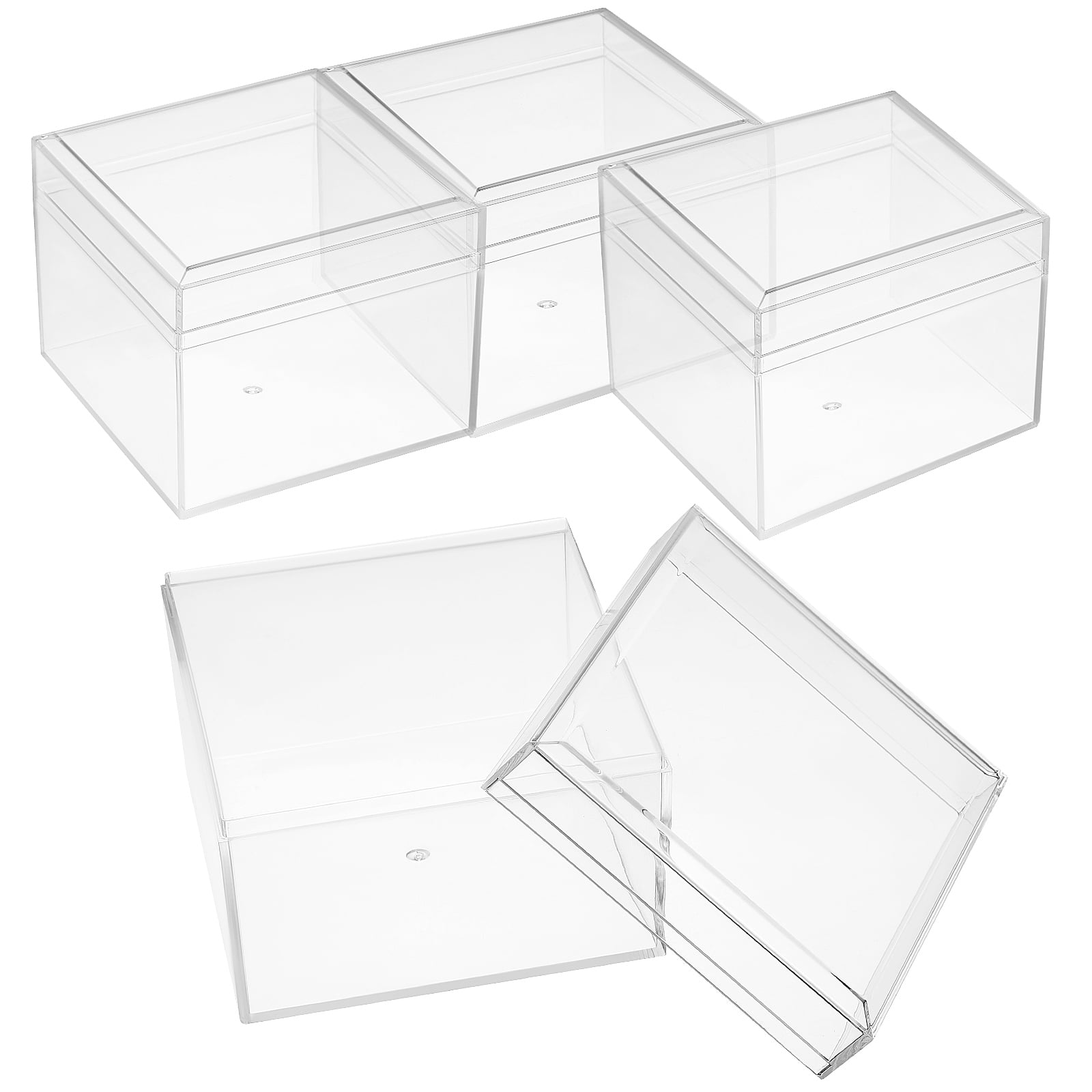 FUEENIRVA Display Box Transparent Acrylic Storage Box For Candy Home ...