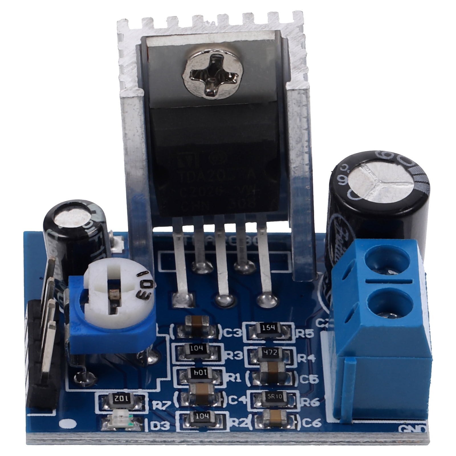 DIALLY Audio Component Amplifier Stereo Module Board Volume Control ...