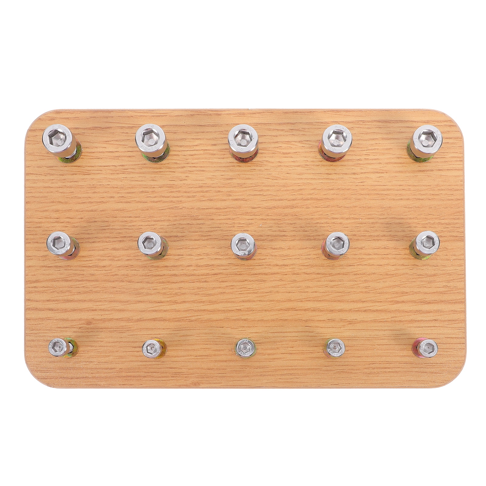 DIALLY Hand Rehabilitation Peg Board Wood Finger Exerciser Hand Eye ...
