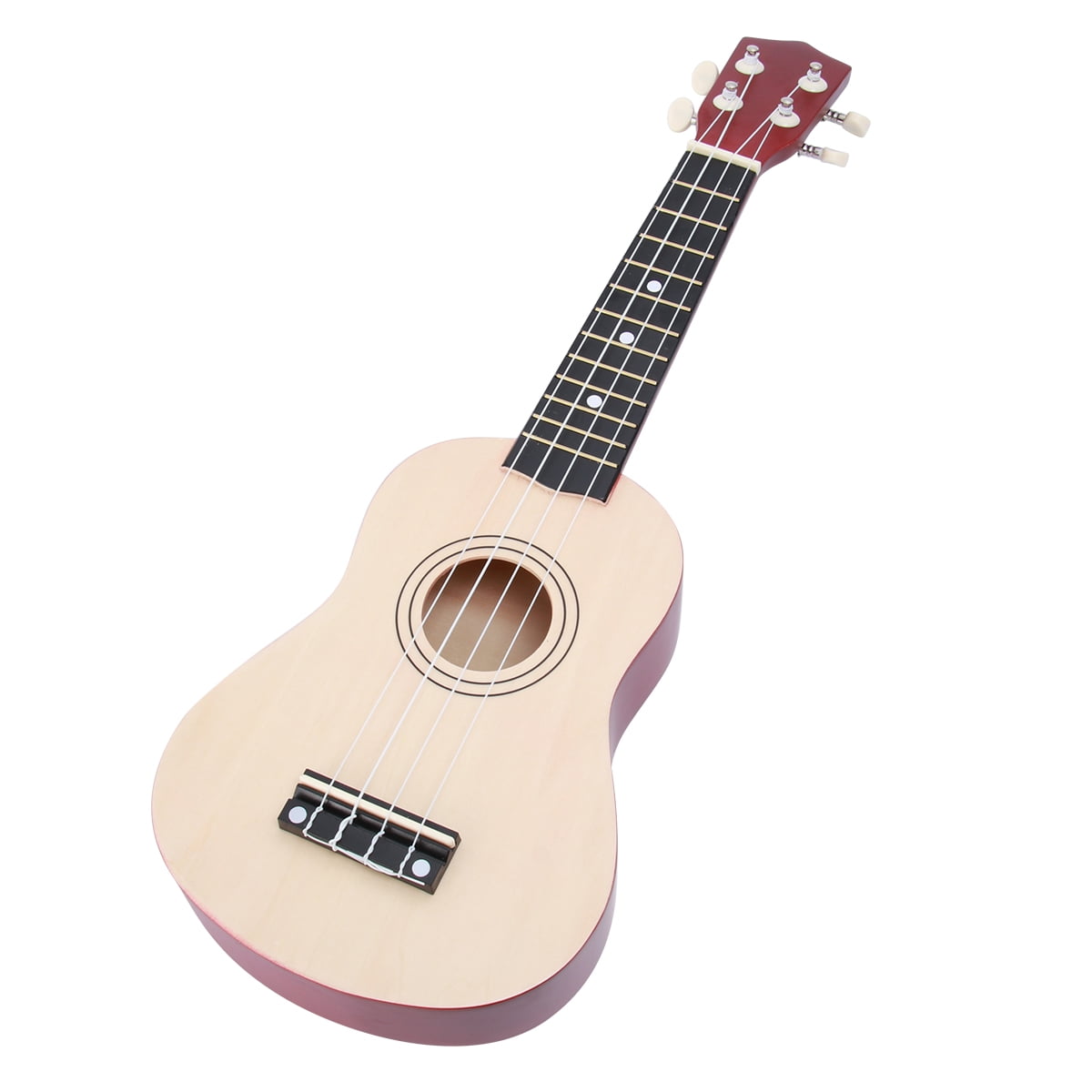 DIALLY Wood Ukulele Hawaiian Guitar Small Guitar Guitar Tenor Ukulele ...